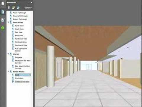 3D Commercial Architecture Walkthrough - Design Presentation